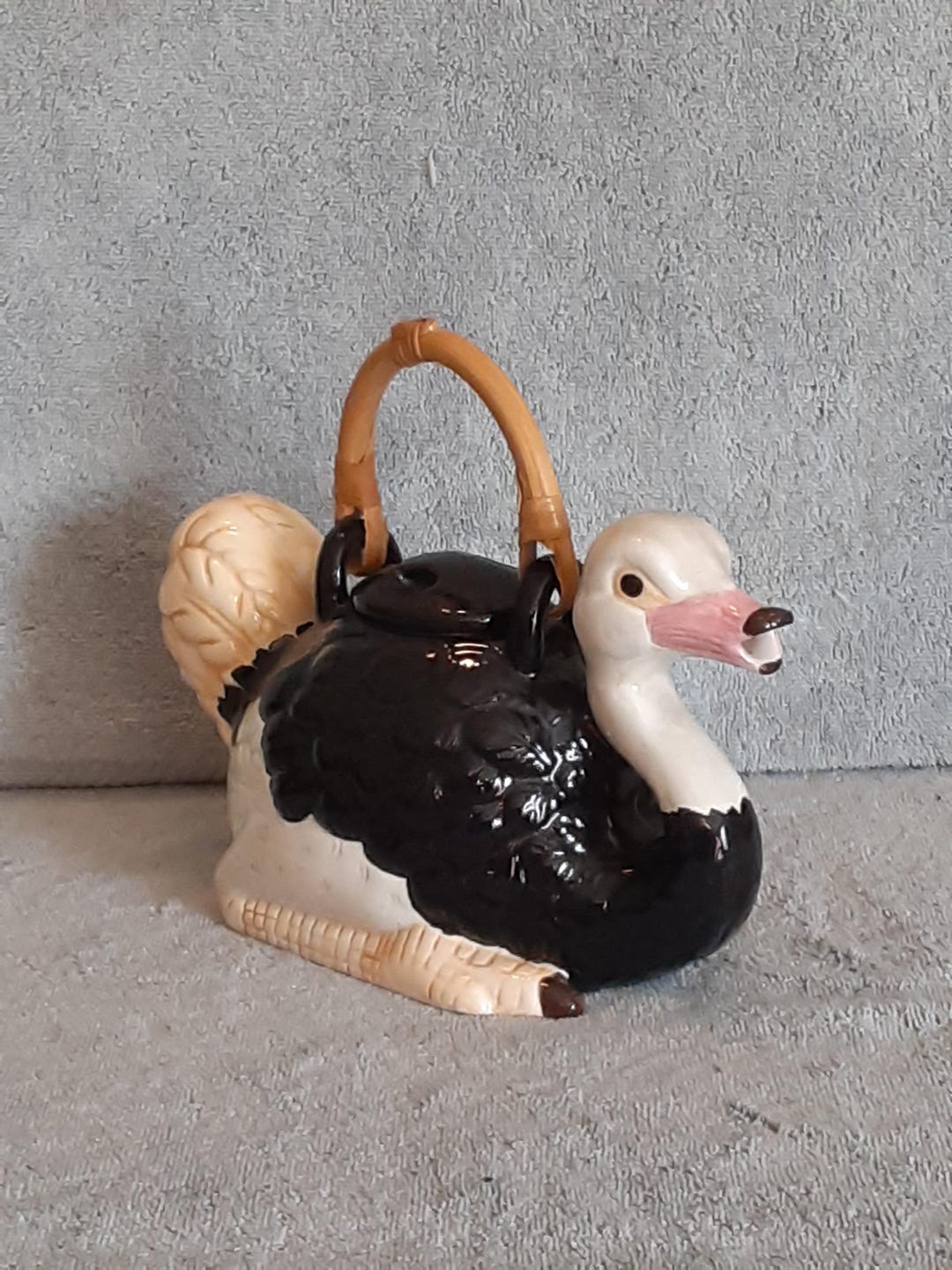 Teapot - Ostrich Teapot - Nature Themed Teapot - Collectible Teapot - Etsy