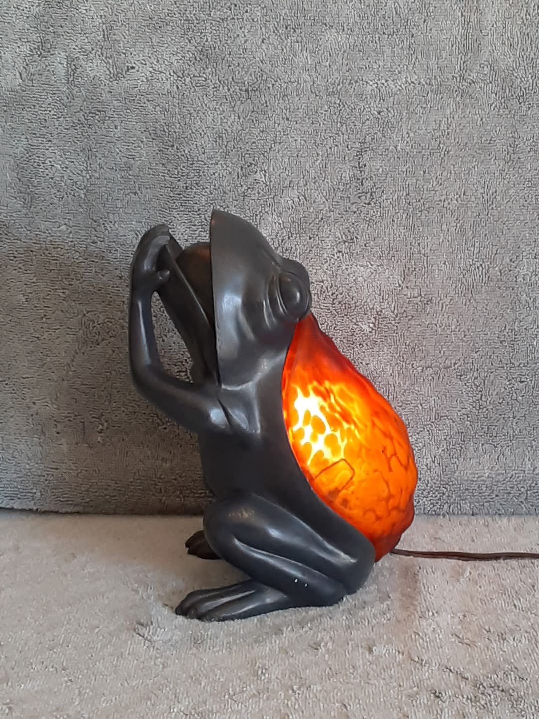 Frog Nightlight Accent Lamp Stained Glass Frog Accent Lamp - Etsy