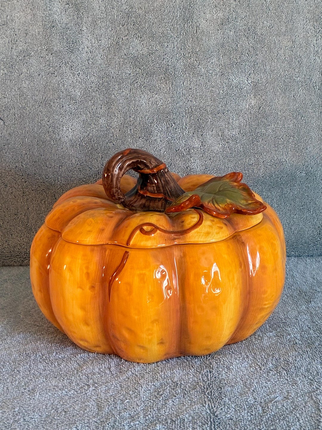 Cookie Jar - Fall Themed Cookie Jar - Pumpkin Cookie Jar - Squash Treat ...