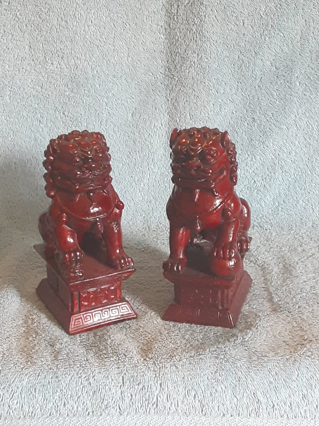 Foo Dogs A Pair Shi Shi Dogs Asian Foo Dogs - Etsy