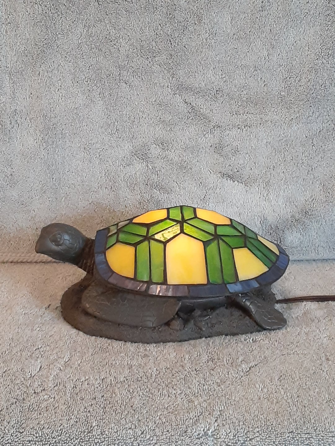 Stained Glass Nightlight Turtle Lamp Stained Glass Turtle Lamp Accent Lamp Turtle Nightlight Sea
