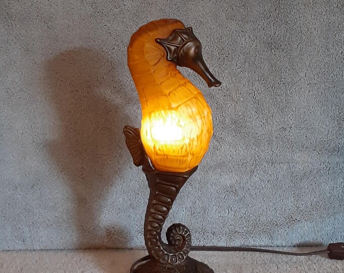 Seahorse Lamp - Accent Lamp - Andrea of Sadek - Tin Chi 2000 - Nautical ...