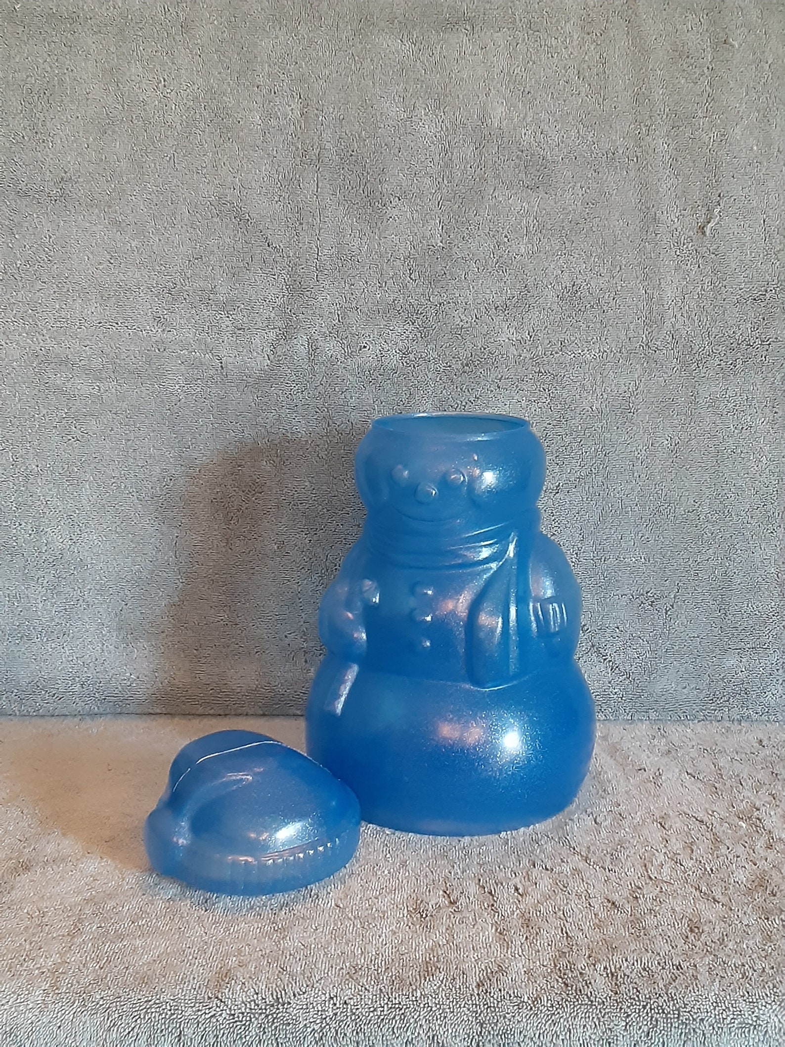 Blow Mold Cookie Jar Snowman Cookie Jar Packerware - Etsy