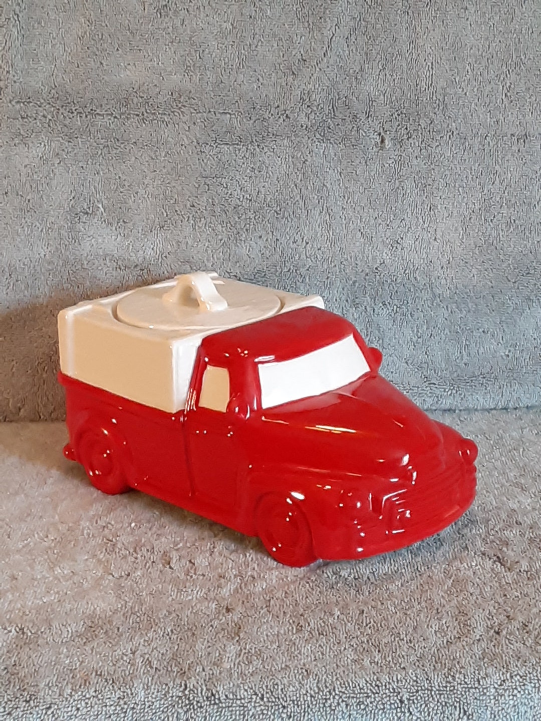 Cookie Jar - Truck Cookie Jar - Treat Jar - Storage Jar - Biscuit Jar ...