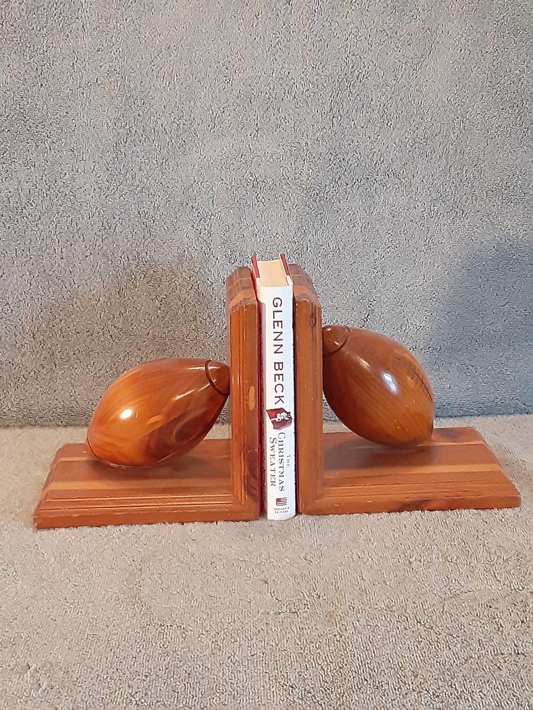 Bookends Football Theme Bookends Sporting Themed Bookends - Etsy
