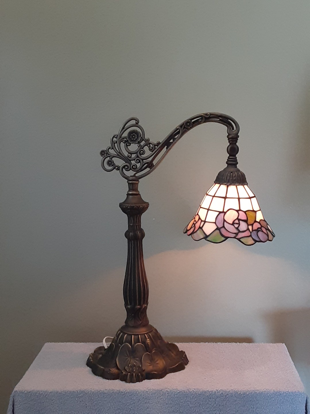 Accent Lamp Bridge Arm Lamp Gooseneck Lamp Desk Lamp - Etsy