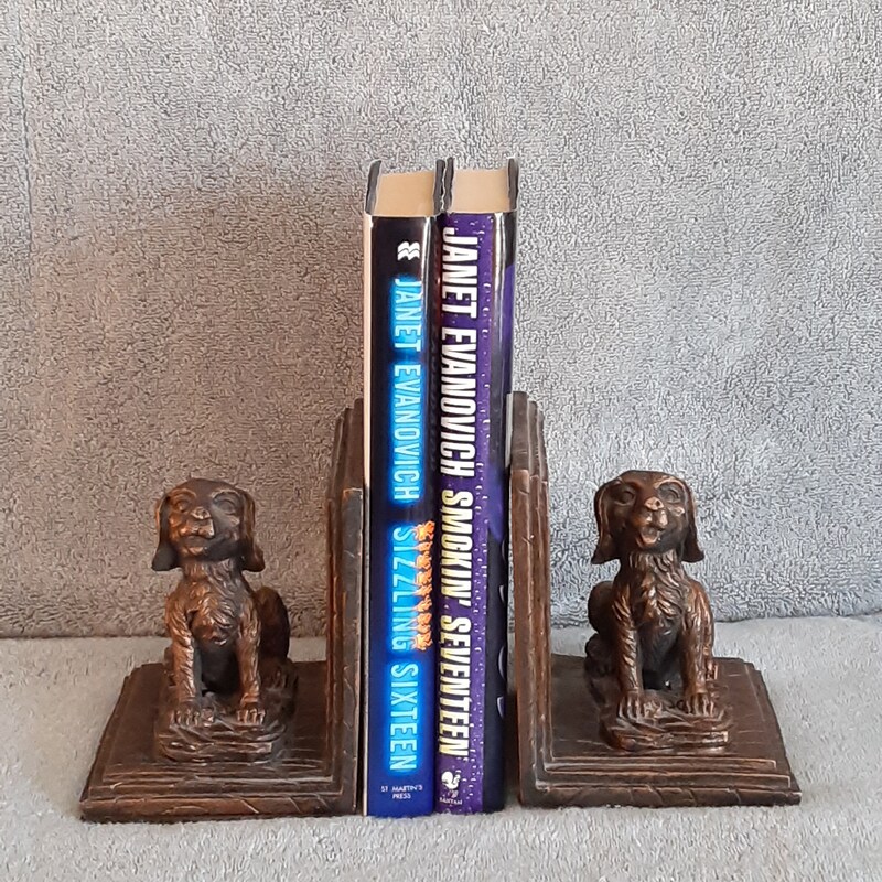 Dog Bookends - Etsy