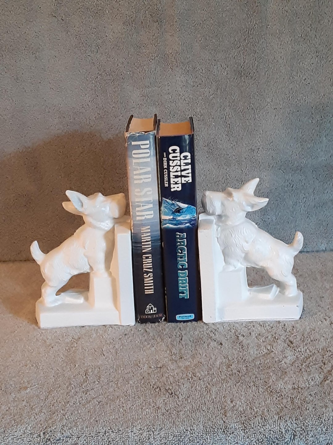 Bookends - Dog Bookends - Scottie Dog Bookends - Etsy