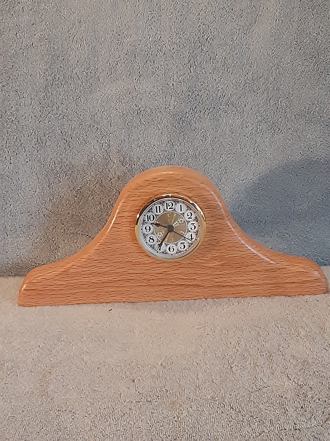 Clock - Handmade Clock - Desk Clock - Wooden Clock - Oak Clock - Etsy