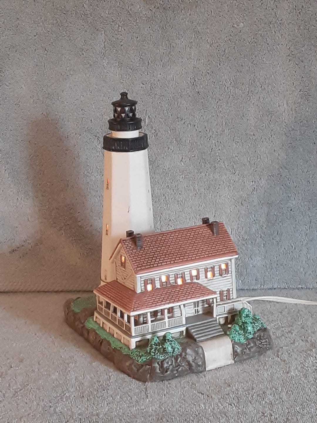 Lefton Lighthouse - Cape Henlopen Lighthouse, Delaware - 1767 - Made in ...