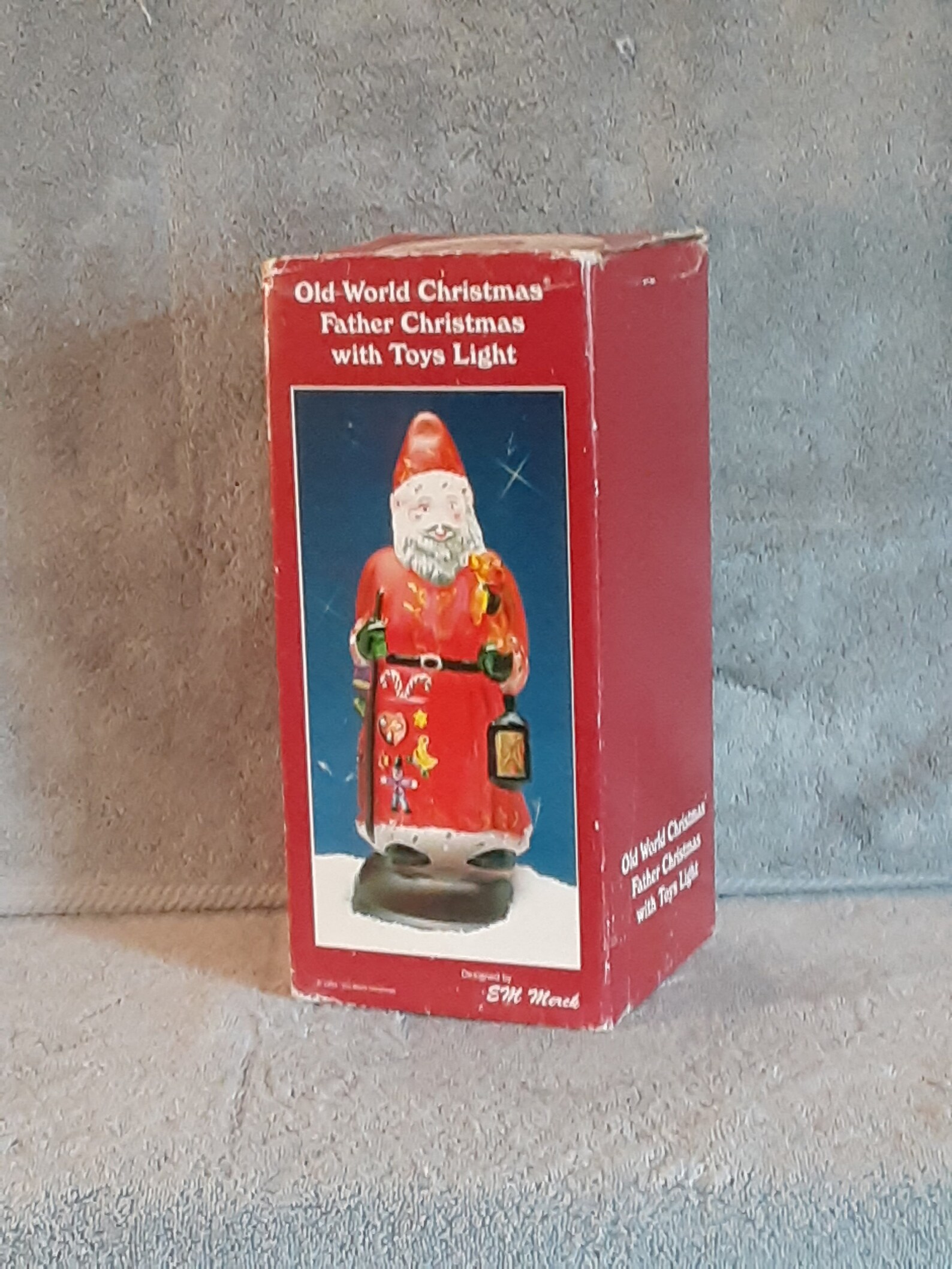 Merck Family's Old World Christmas Light - Father Christmas With Toys ...