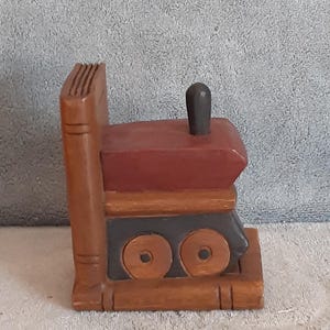 Bookends - Train Bookends - Locomotive Bookends - Steam Engine Bookends ...