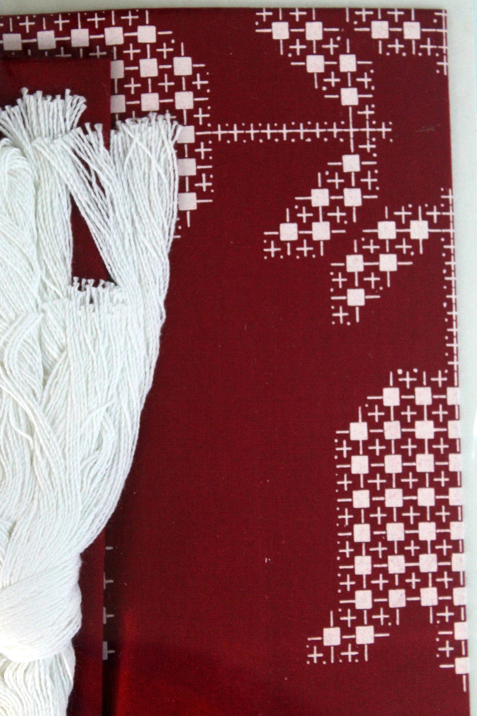 Chicken Scratch Teneriffe Embroidery Snowflaking Kit Lace Edged Pillow ...