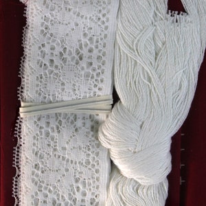 Chicken Scratch Teneriffe Embroidery Snowflaking Kit Lace Edged Pillow ...