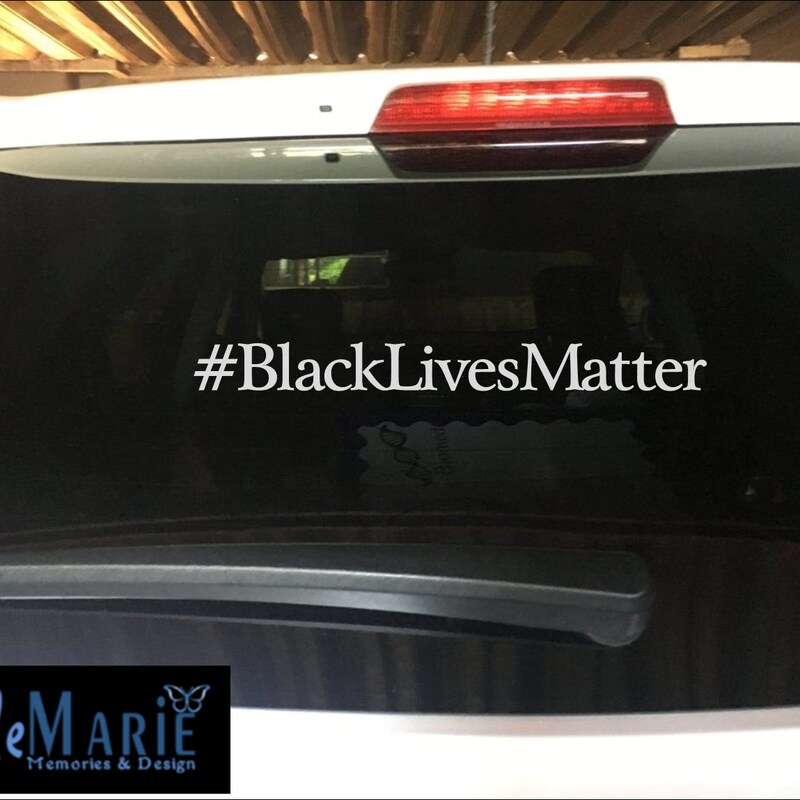 Black Lives Matter Decal - Etsy Canada