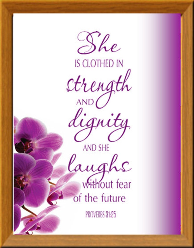 Proverbs 31 Printable Bible Verse Art 5x7 - Etsy