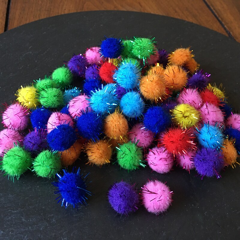 Cat Pom Pom Ball Toy - Etsy