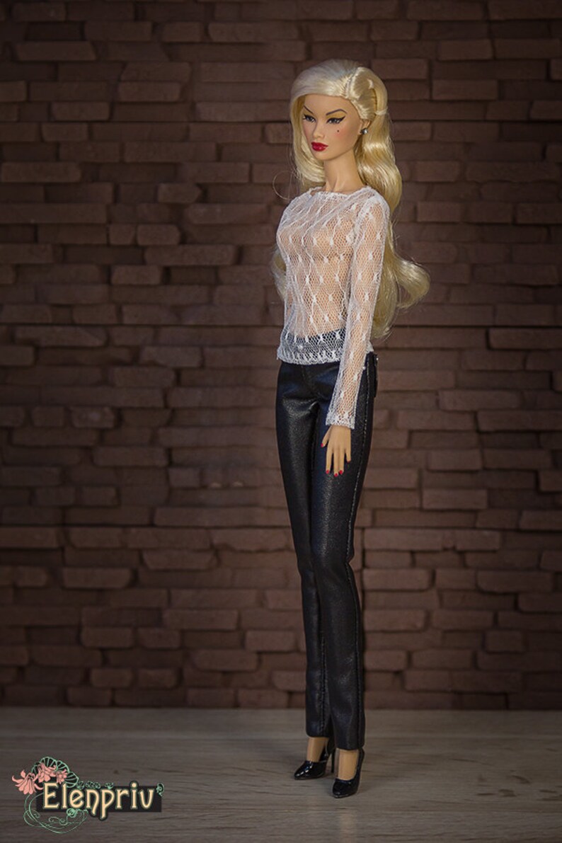 Elenpriv Ivory Mesh Top For Fashion Royalty Fr2 And Similar Etsy