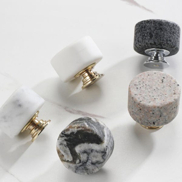 Marble Pulls - Etsy