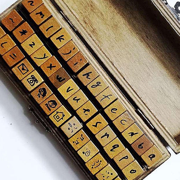Alphabet Stamps - Etsy