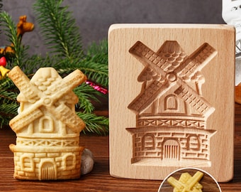 Windmill Cookie Stamp - Etsy