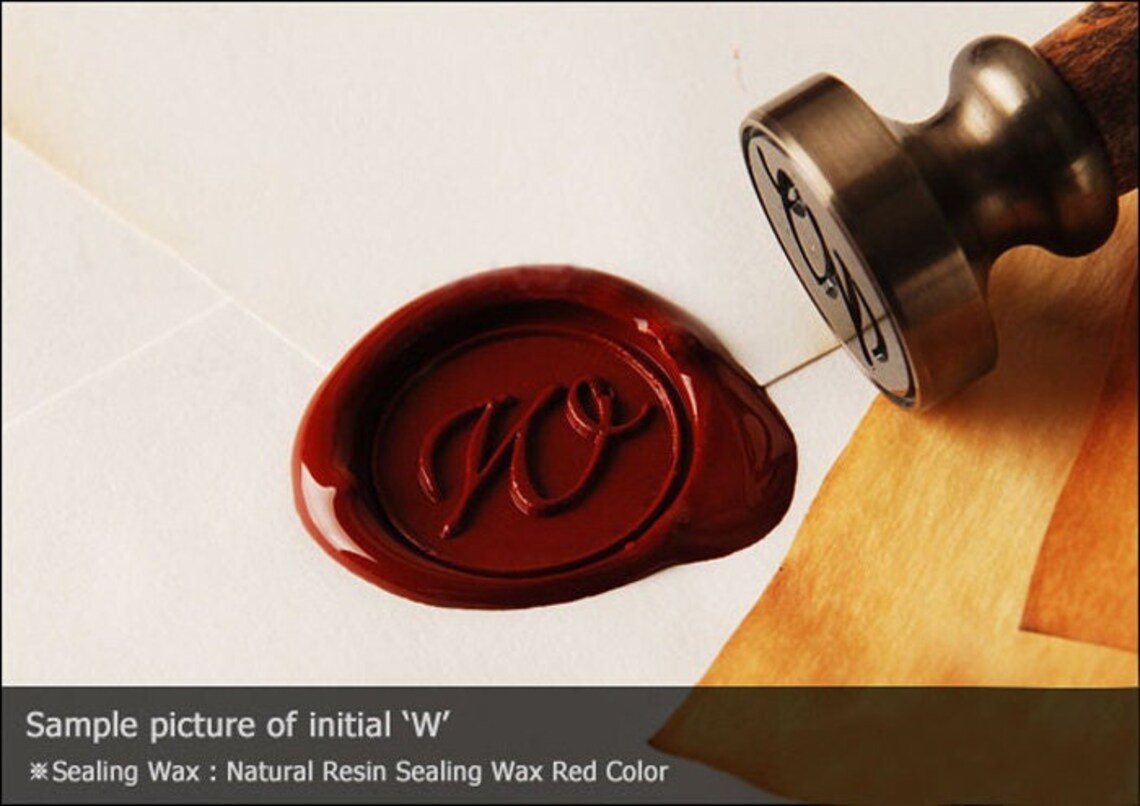 Hanwriting Alphabet Wax Seals Stamp Wax Seal Alphabet Wax - Etsy