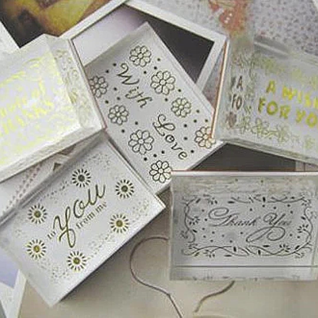 Crystal Blessing Words Stamp: Diary Deco Stamp - Etsy
