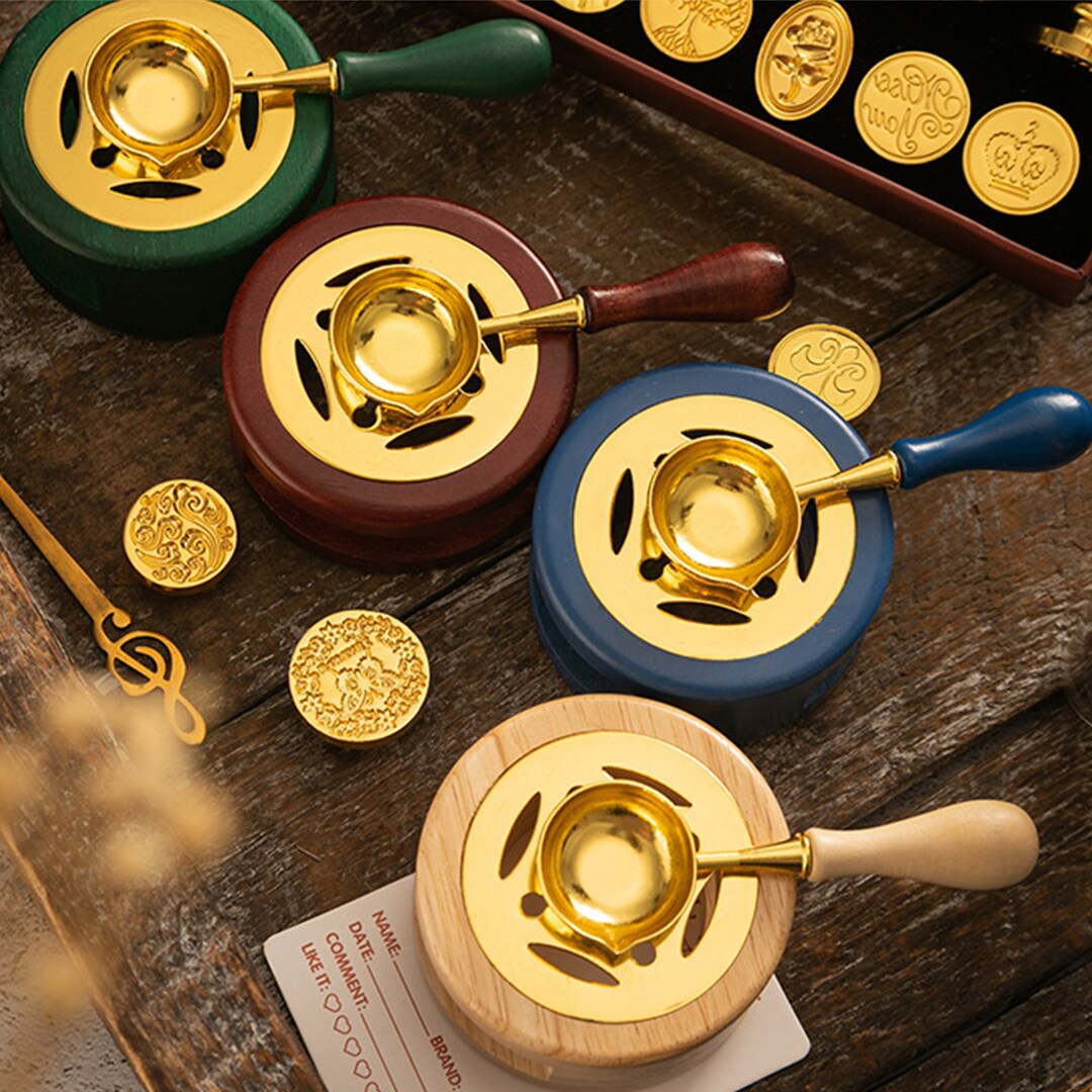 Wax Seal Tools- 6 Colors Available - Wax Seal Stove - DIY Wax Seal ...