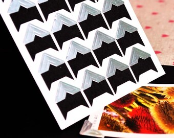 24 Pcs Photo Album Stickers Corner Sticker Photo Corners - Etsy
