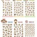 Korea Momoi Cute Little Girl Stickers Set Deco Sticker DIY Diary ...