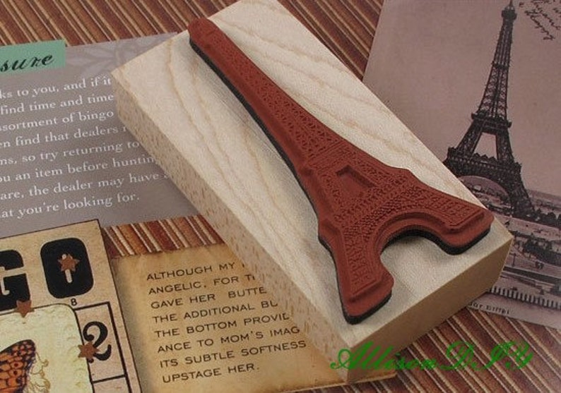1 Piece Retro Euro Style Rubber Stamp Deco Stamp Korean - Etsy