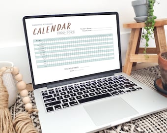 Homeschool Attendance Sheet - Etsy