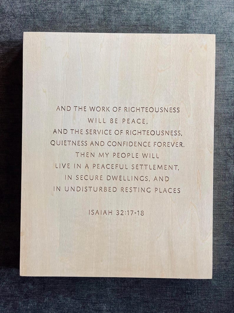 Custom Engraved Wood Quote Plaque - Sustainable Personalized Graduation ...