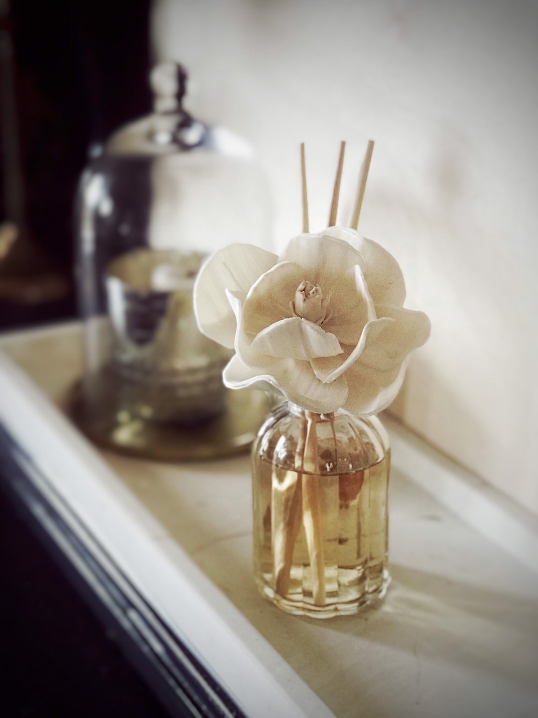 Floral Aroma Oil Diffuser: Glass Bottle, Clean Scents, Functional ...