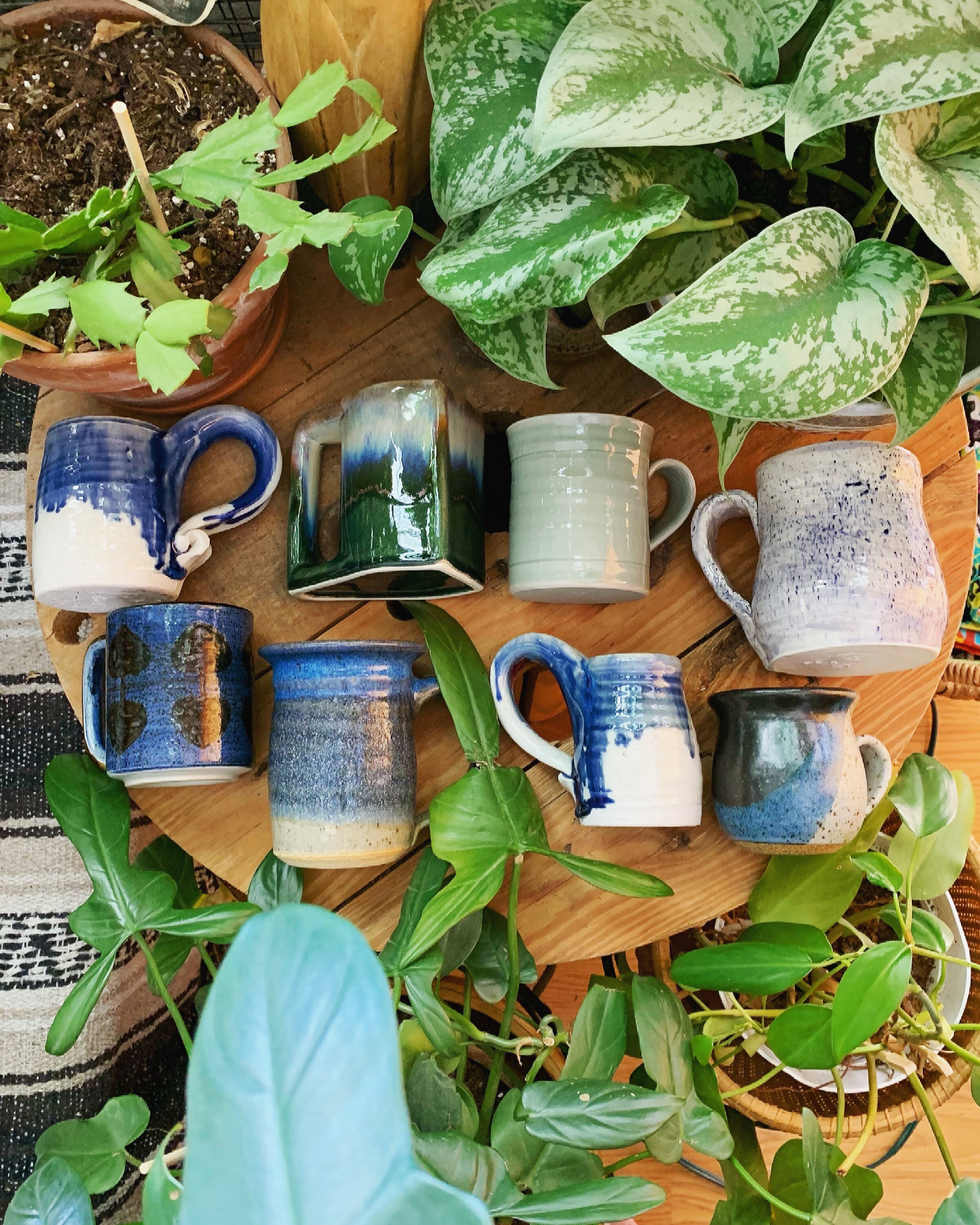 Tasse de poterie vintage tasse faite à la main tasse en | Etsy