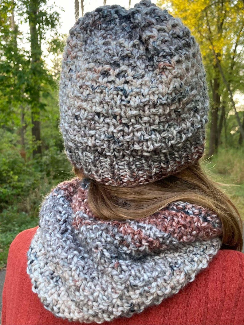 KNITTING PATTERN X Knit Cowl Pattern, the Aria Cowl - Etsy