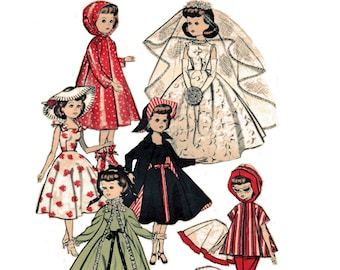 Vintage 1950's Simplicity 2745 14 Inch Miss Revlon - Etsy