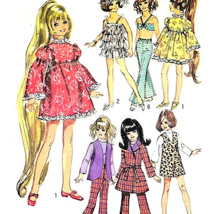 Vintage Simplicity 8519 Pattern for 17.5" Crissy Doll - Etsy