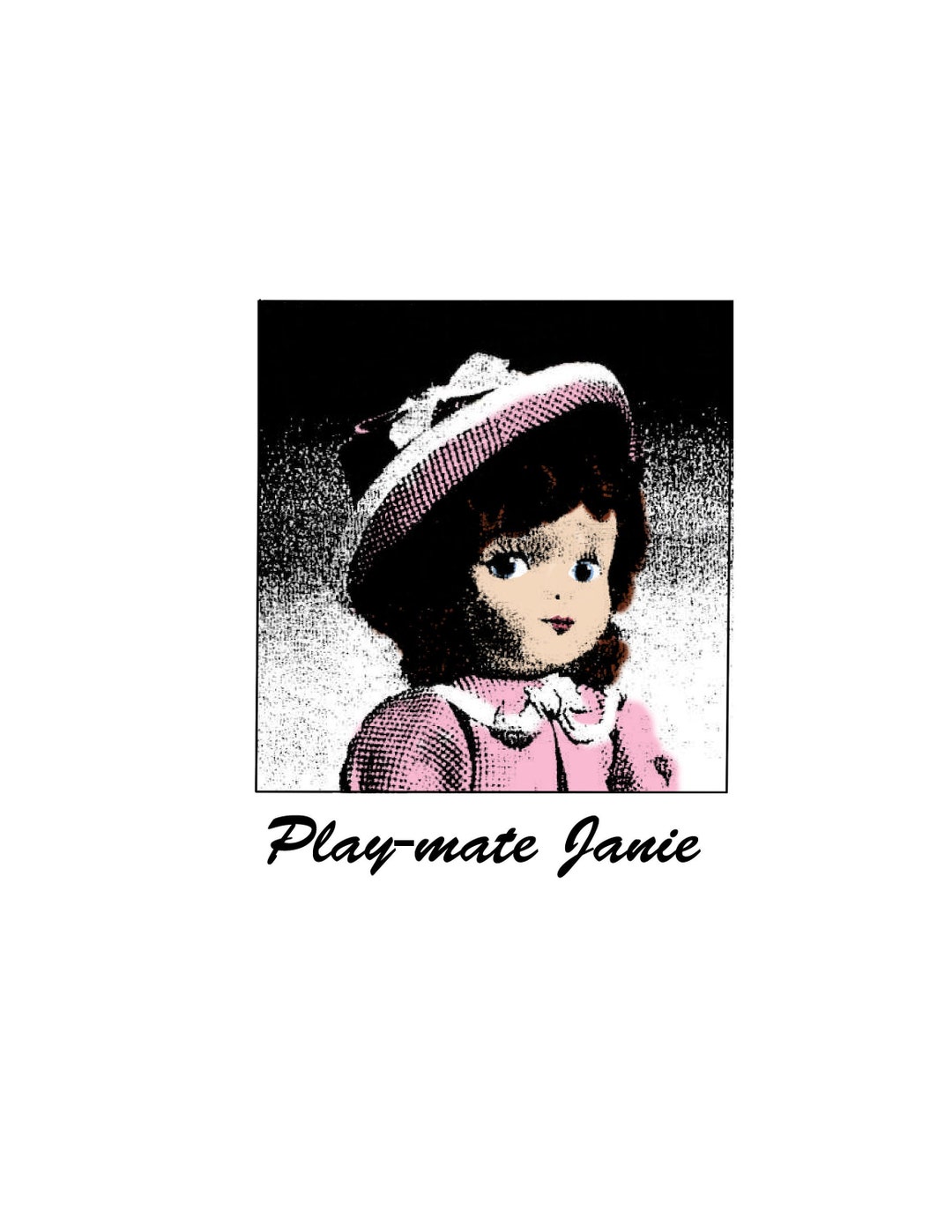 Vintage Play-mate Janie Mask Face Doll - Etsy