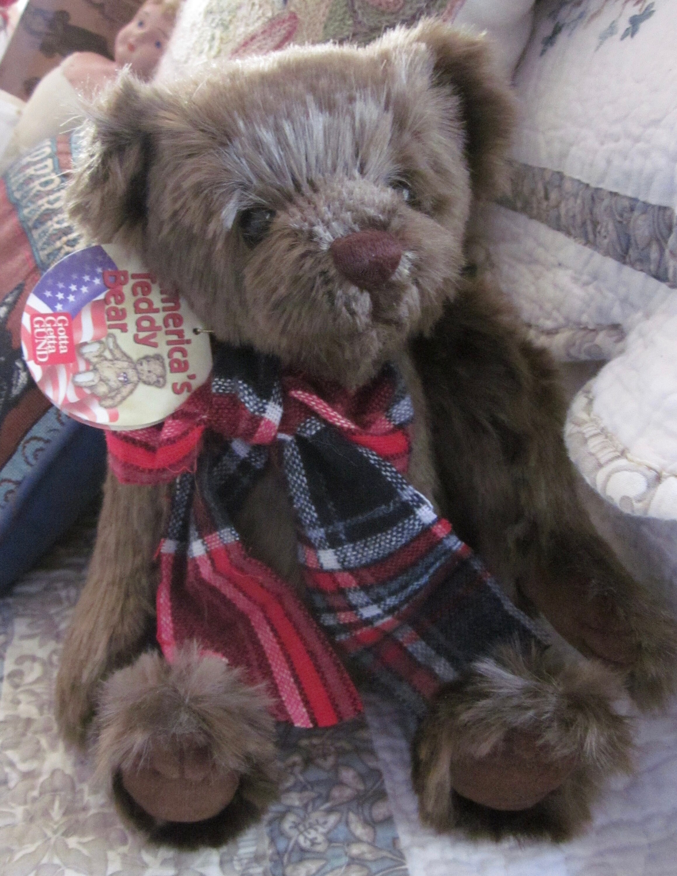Gund jennings America's Teddy Bear 12 Tall - Etsy