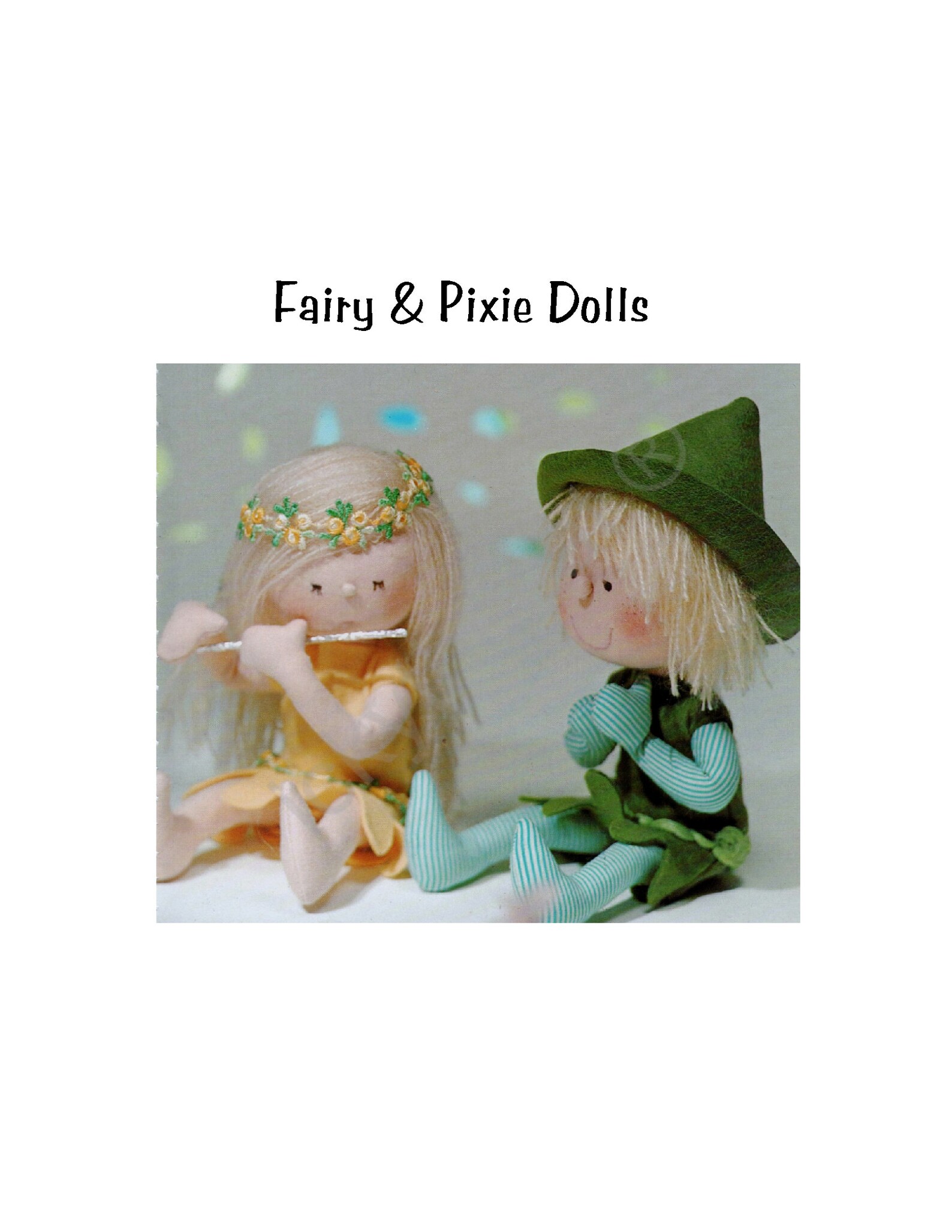 Vintage Fairy & Pixie Dolls - Etsy