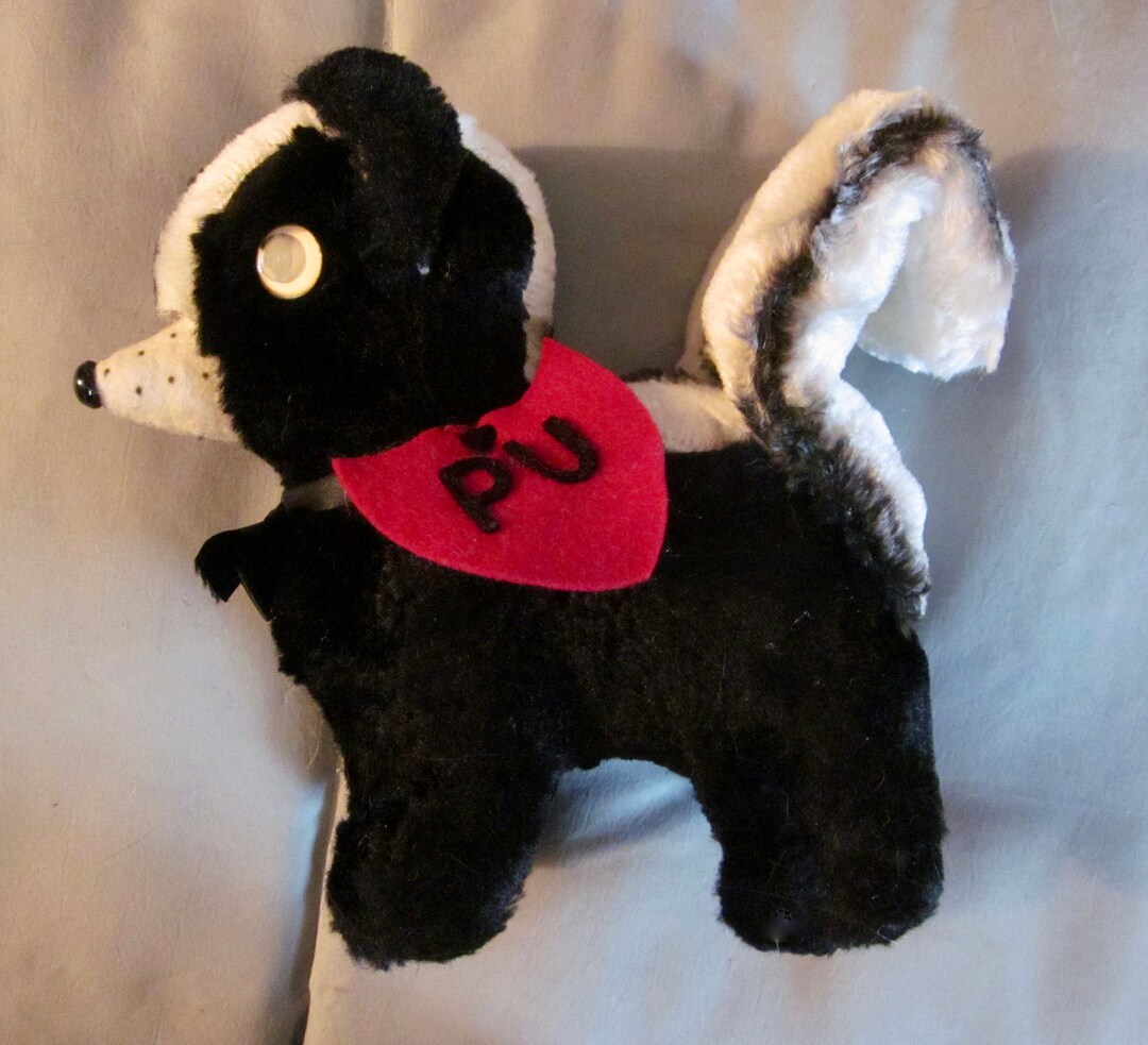 Vintage PU Plush Skunk Googly Eyes - Etsy Österreich