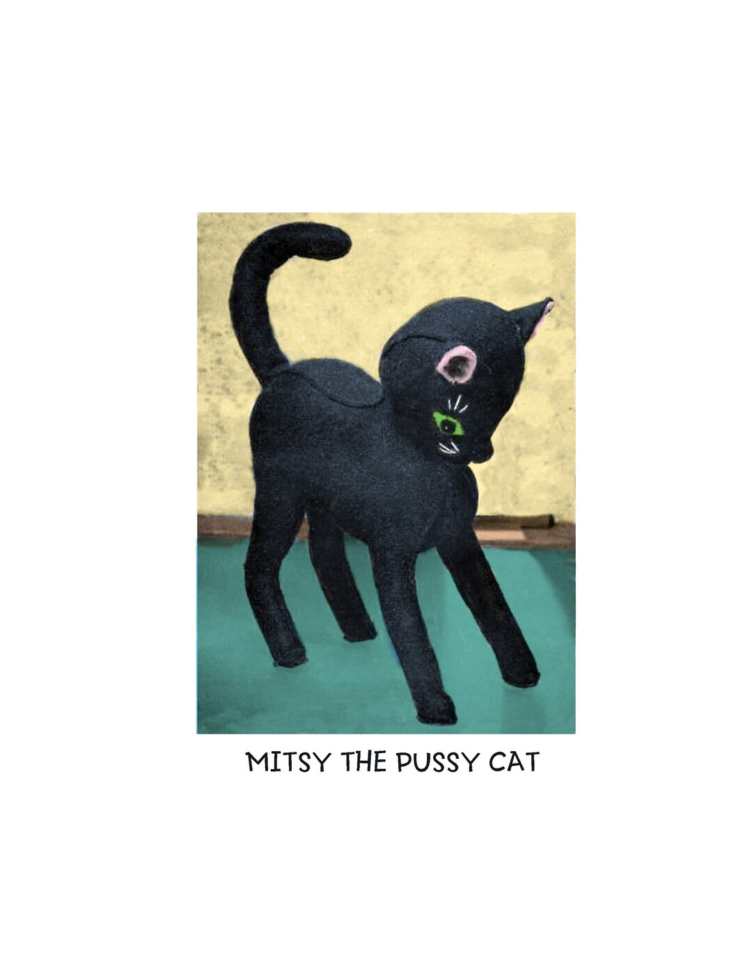Vintage Mitsy They Pussy Cat Sewing Pattern - PDF Download - Etsy