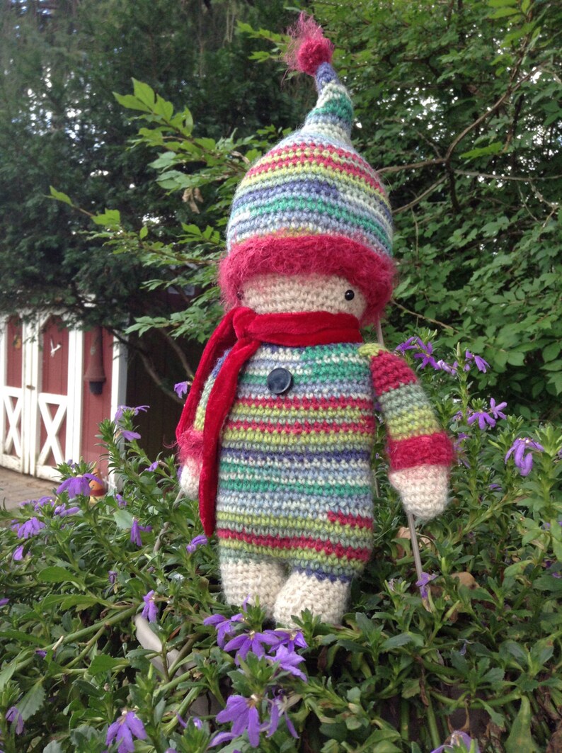 Ted the Sock Yarn Boy Doll: Crochet Cutie - Etsy