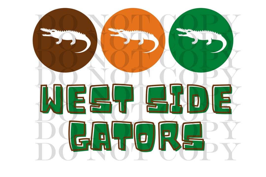 West Side Gators Sublimation Download - Etsy
