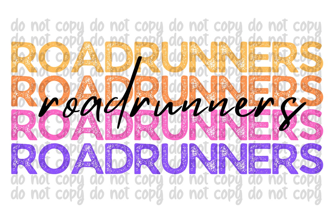 Roseland Park Roadrunners Sublimation Download - Etsy