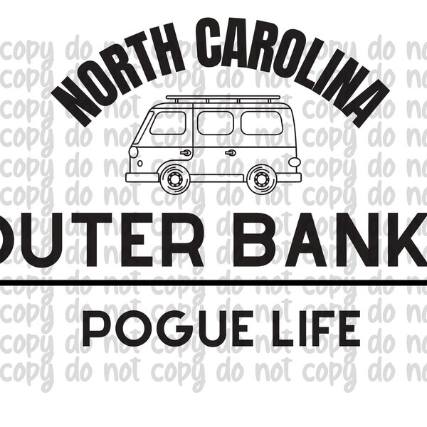 Outer Banks Drawing - Etsy