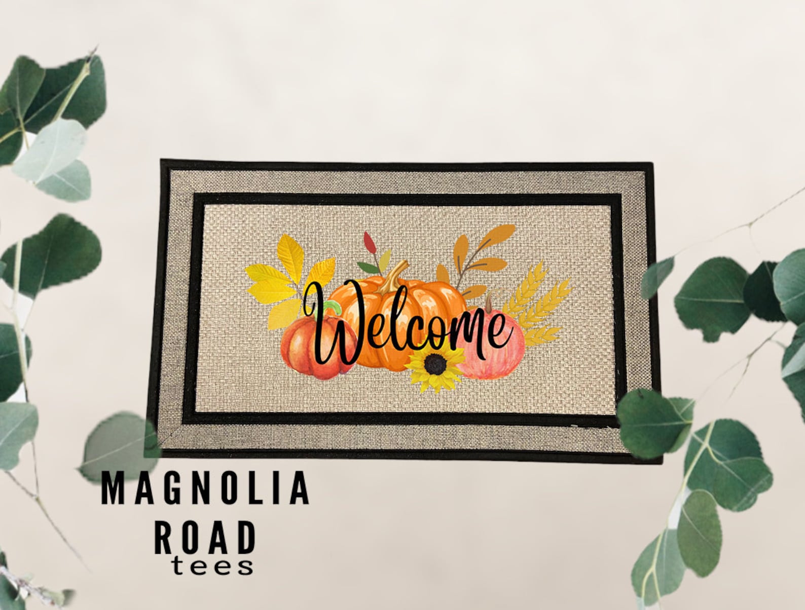 Fall Welcome Sublimation Download Door Mat/ Rug - Etsy