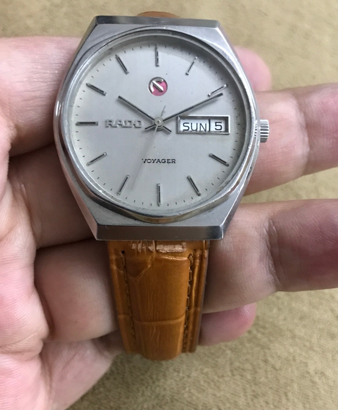 Vintage Rado Voyager Watch Swiss Made Automatic Watch Men - Etsy