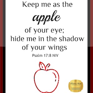 8 X 10 Apple of Gods Eye Art Home Decor | Wall Print Home Decor ...